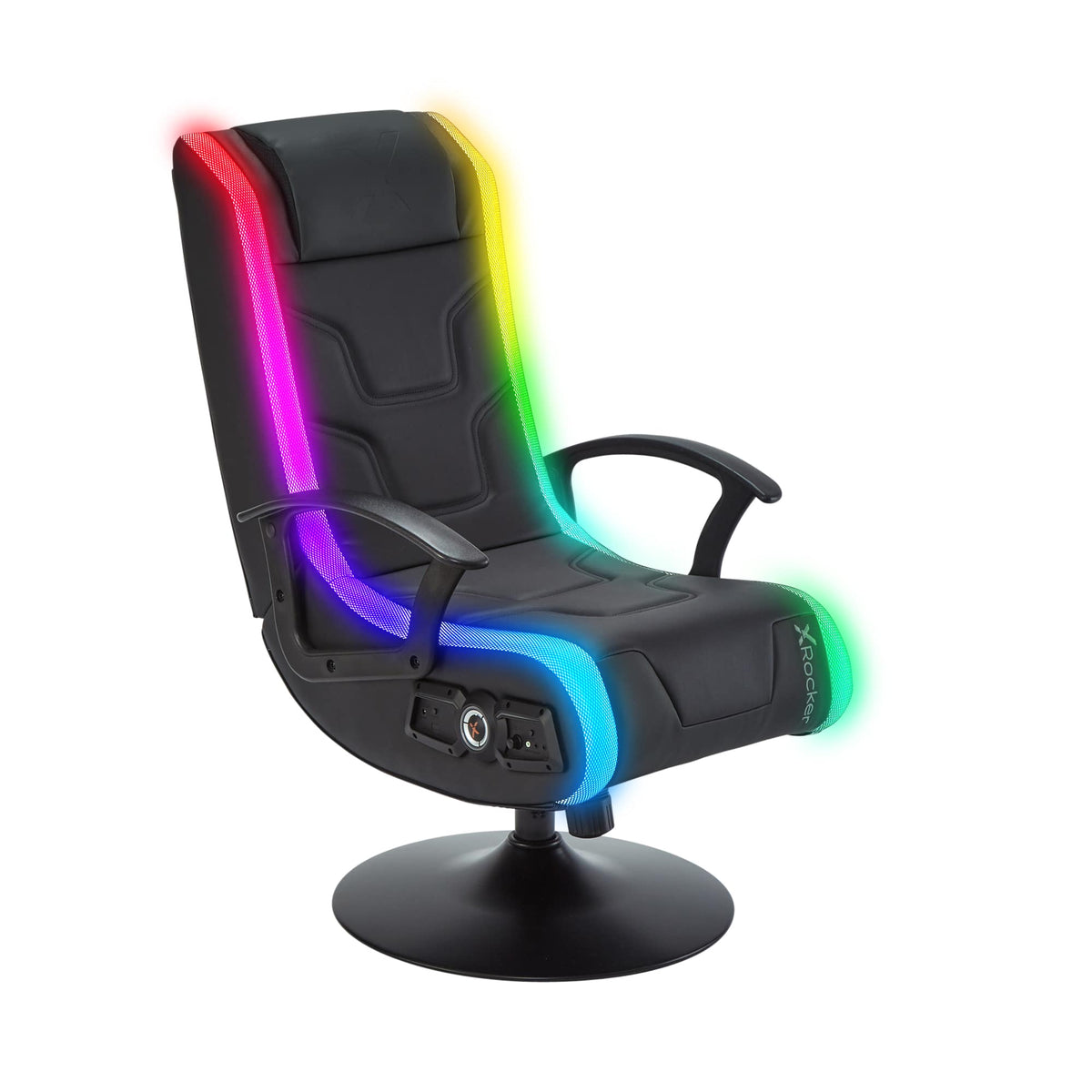X Rocker Veleno RGB 2.1 Audio Gaming Chair with Neo Motion LED — The Modern Cave Australia