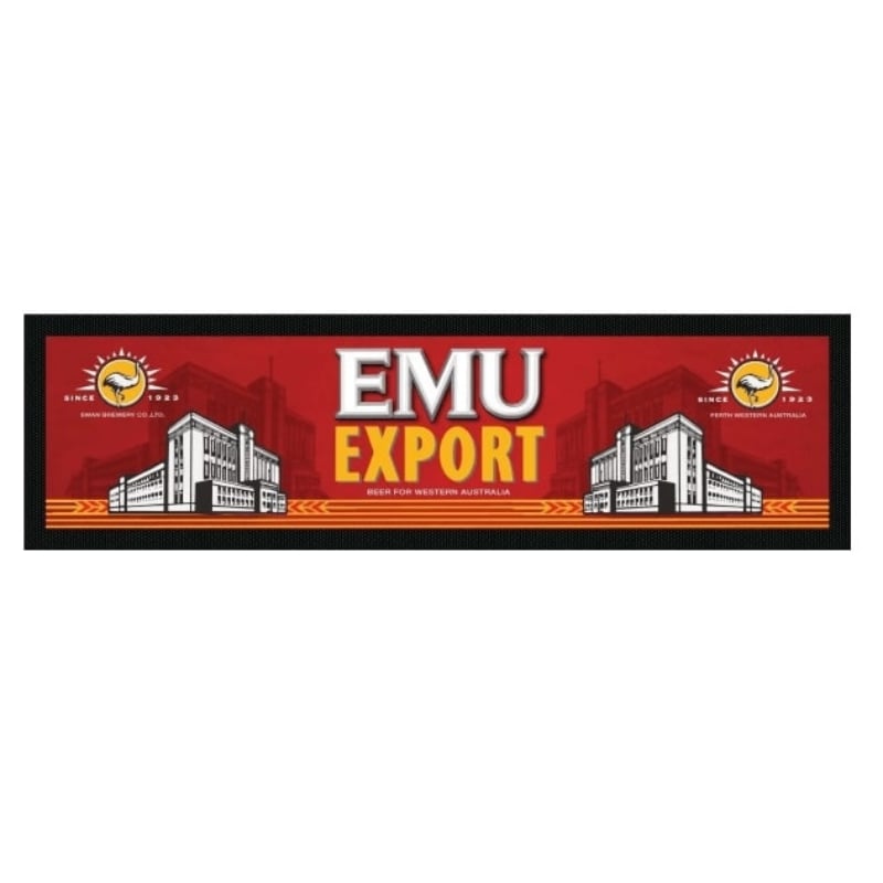 Emu Export Premium Rubber Backed Bar Runner — The Modern Cave Australia