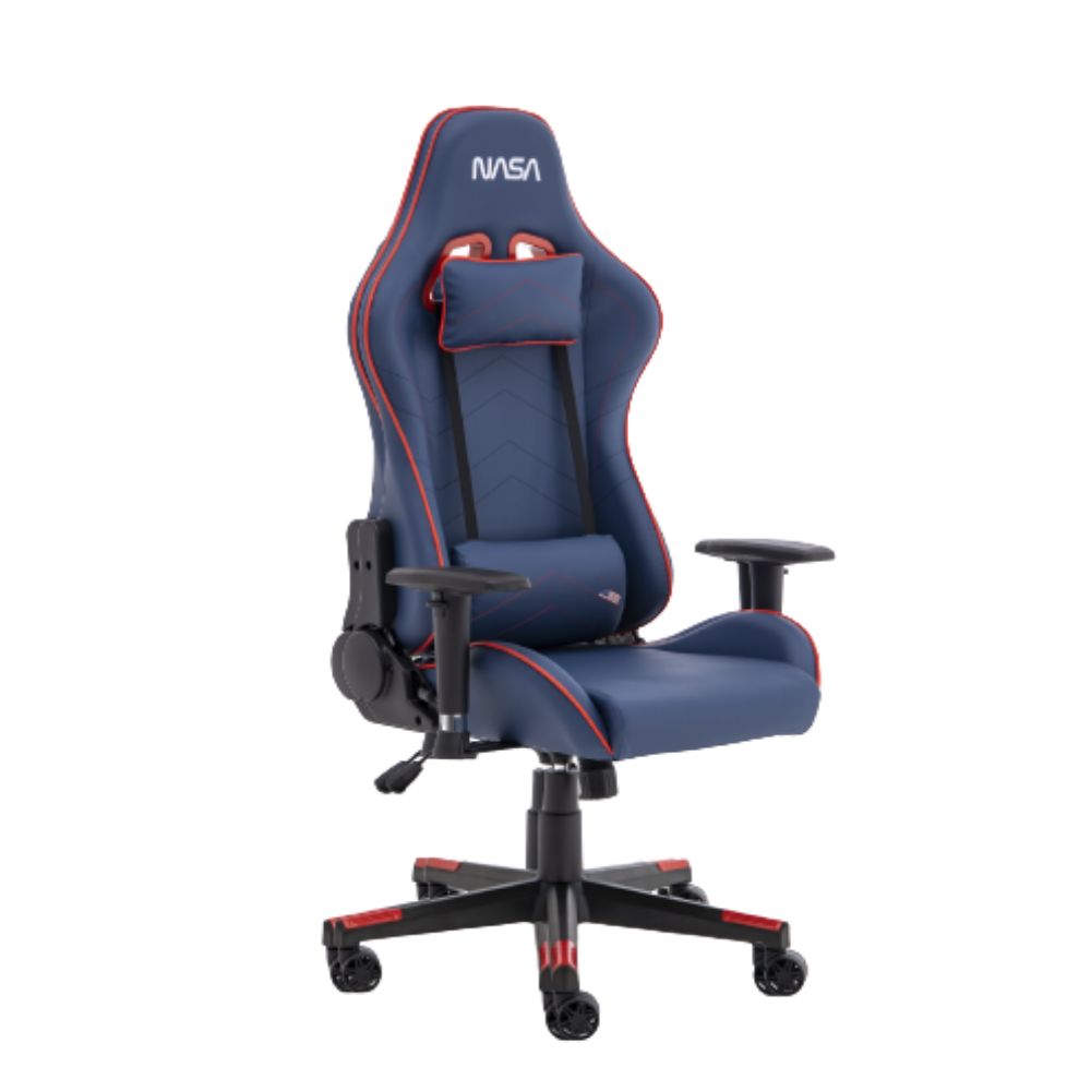Nasa Galactic Gaming Chair - Blue and Red — The Modern Cave Australia