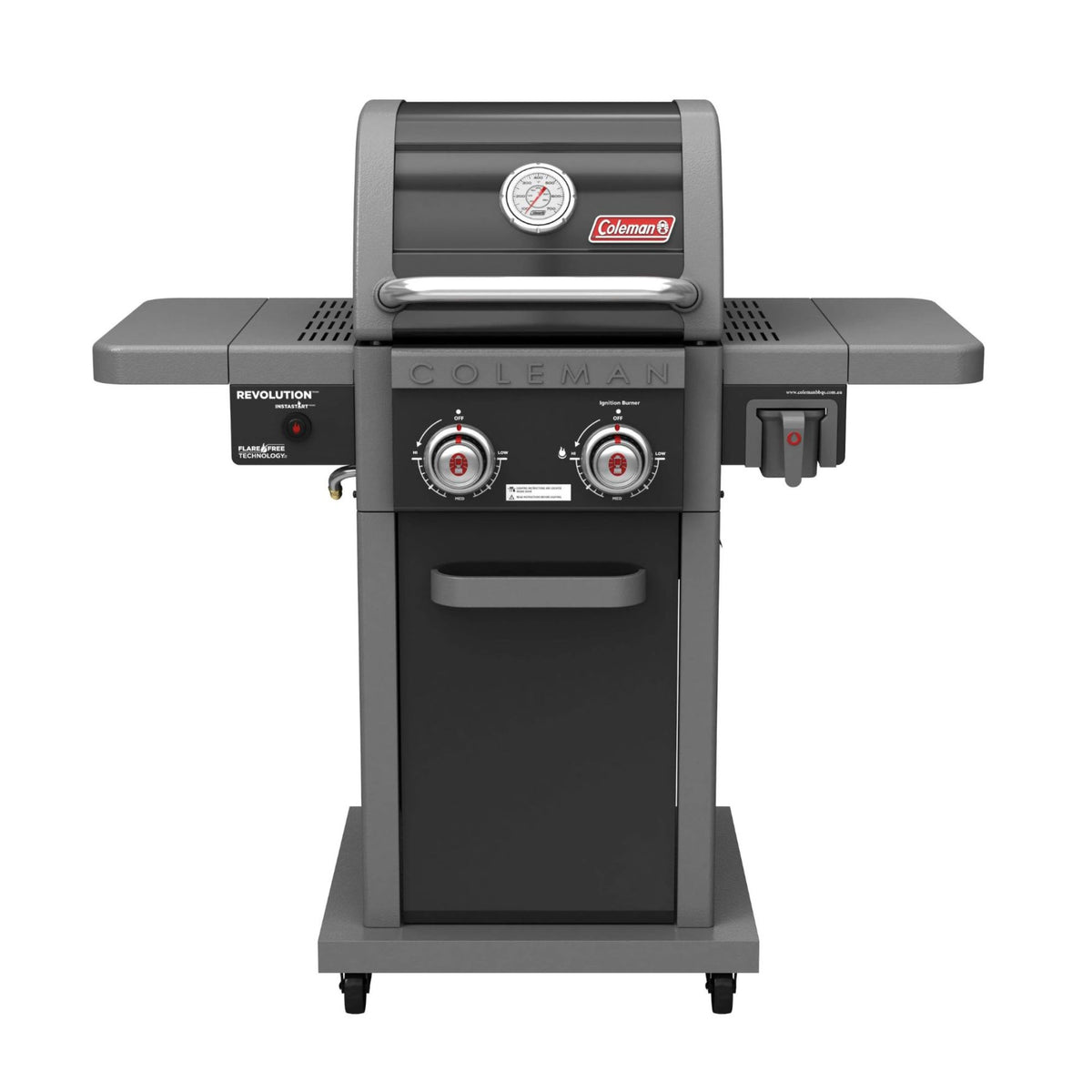 Coleman Revolution 2 Burner BBQ - Black Gloss — The Modern Cave Australia